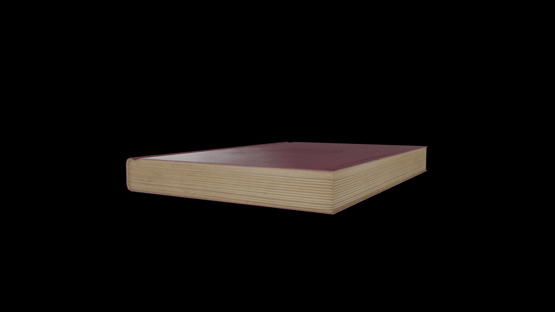 Diary maroon book free VR / AR / low-poly 3D model | CGTrader