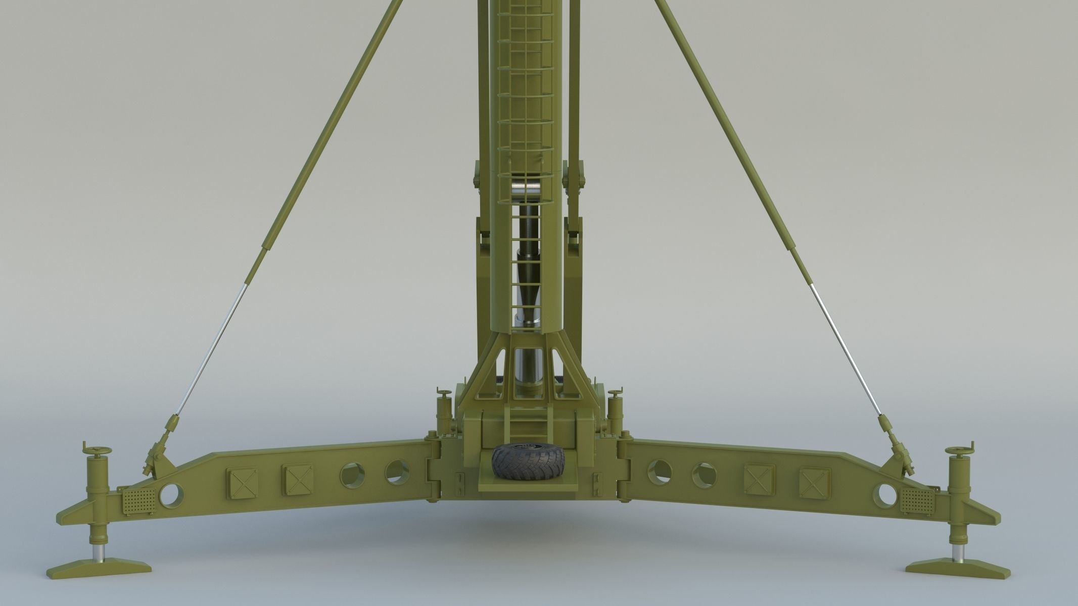 40V6MD Clam Shell Mast Radar 3D model | CGTrader
