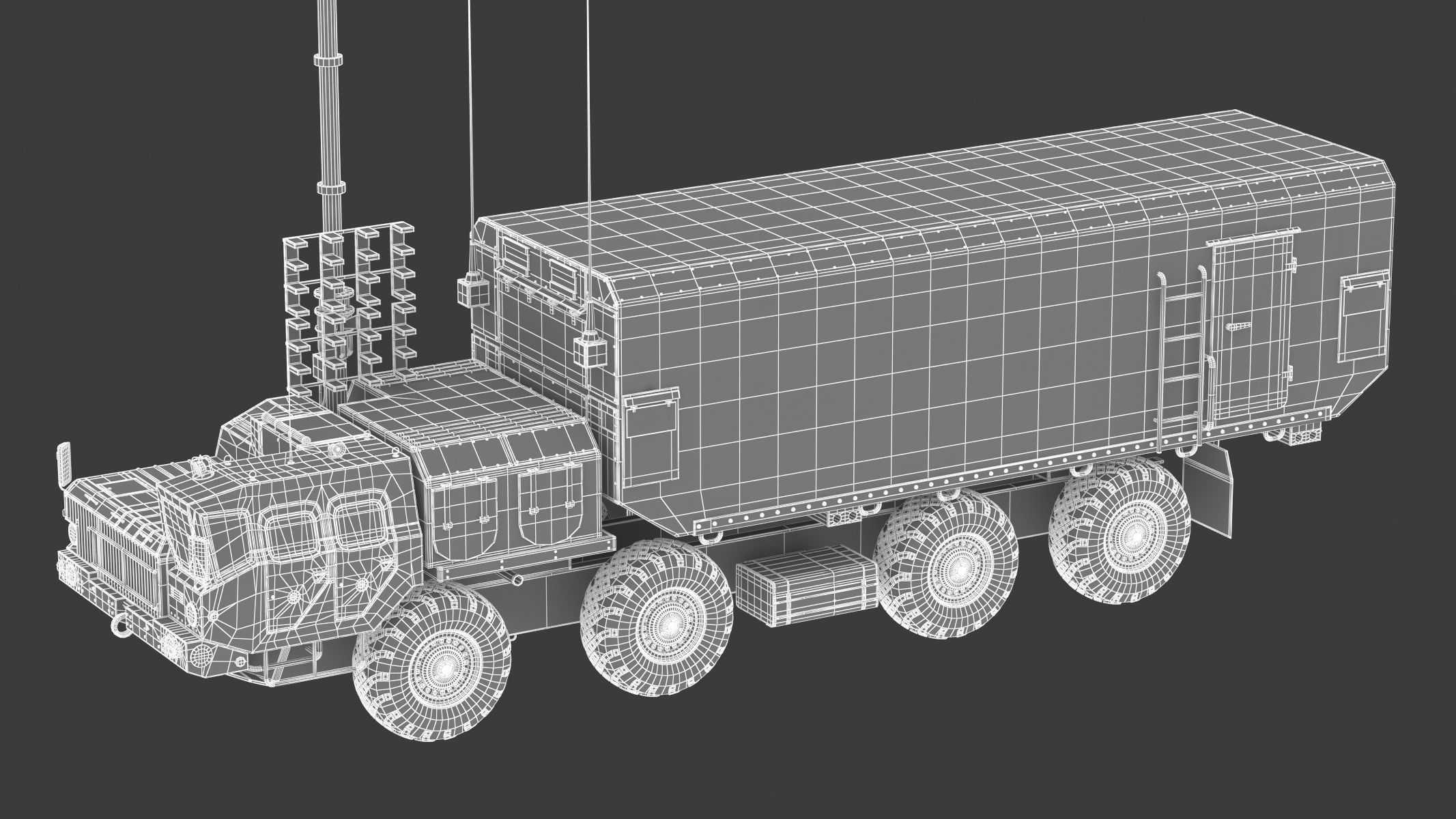 Command Post 55K6E 3D model | CGTrader