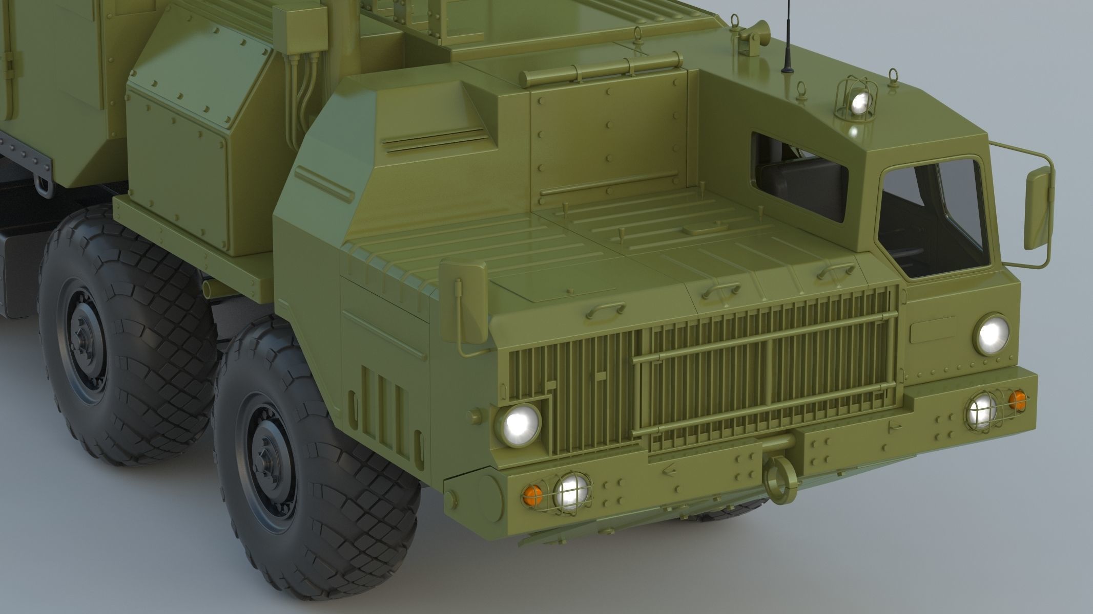 Command Post 55K6E 3D model | CGTrader