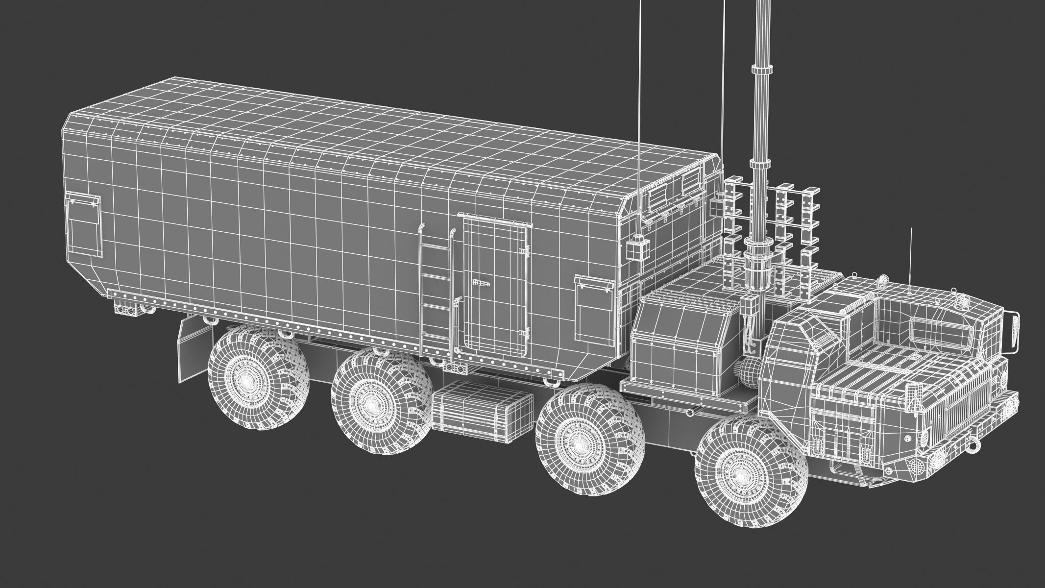 Command Post 55K6E 3D model | CGTrader