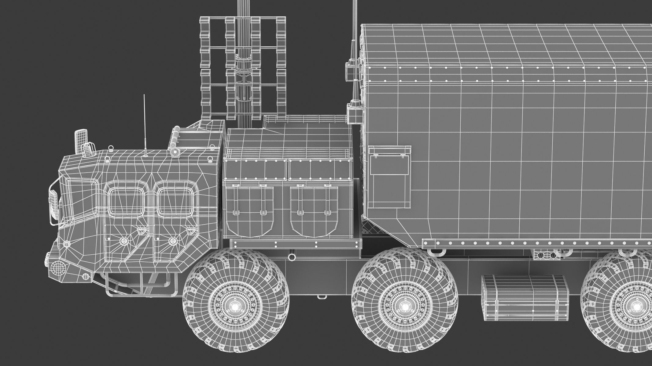 Command Post 55K6E 3D model | CGTrader