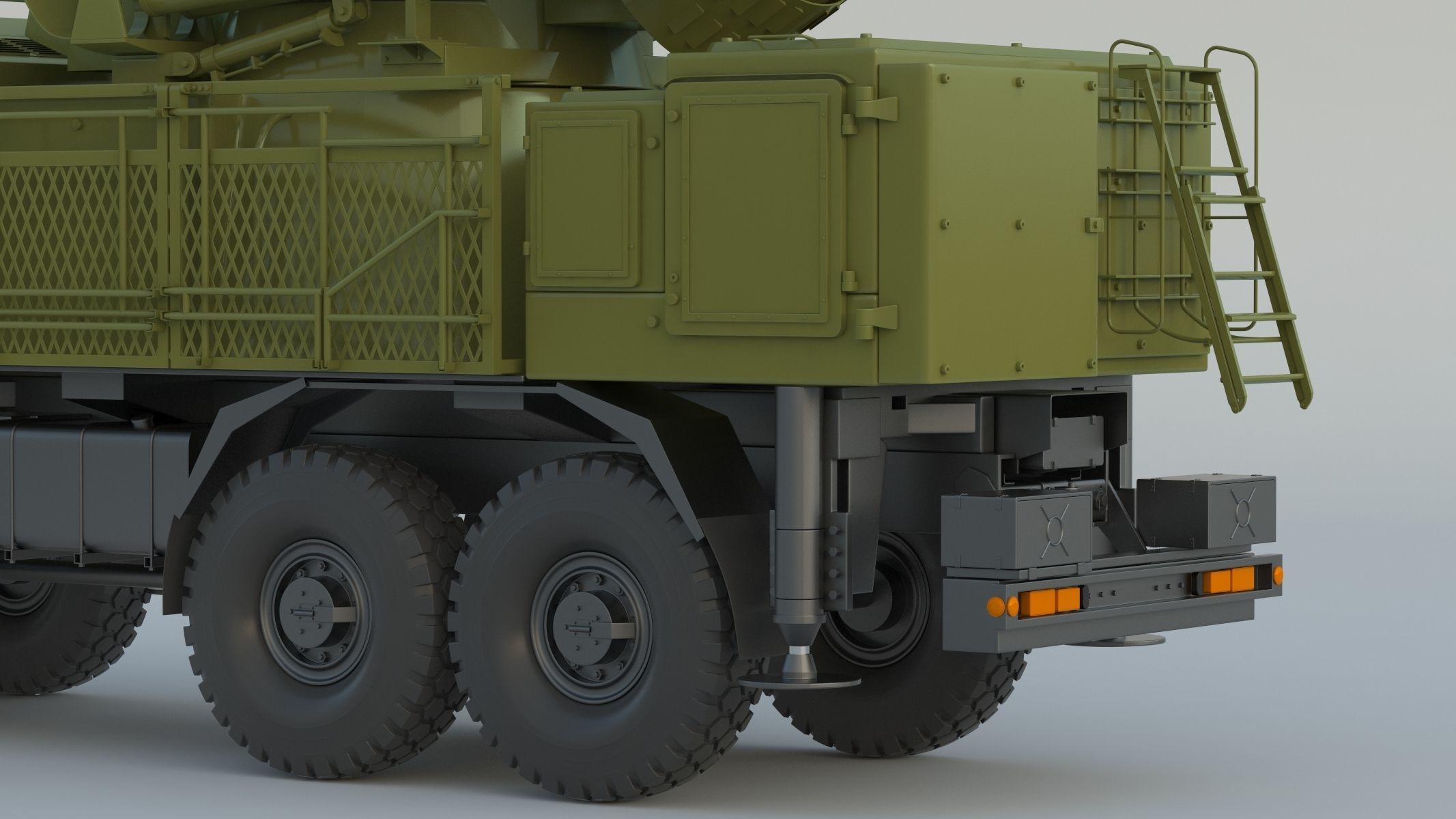 SAM Pantsir S1 SA-22 3D model | CGTrader