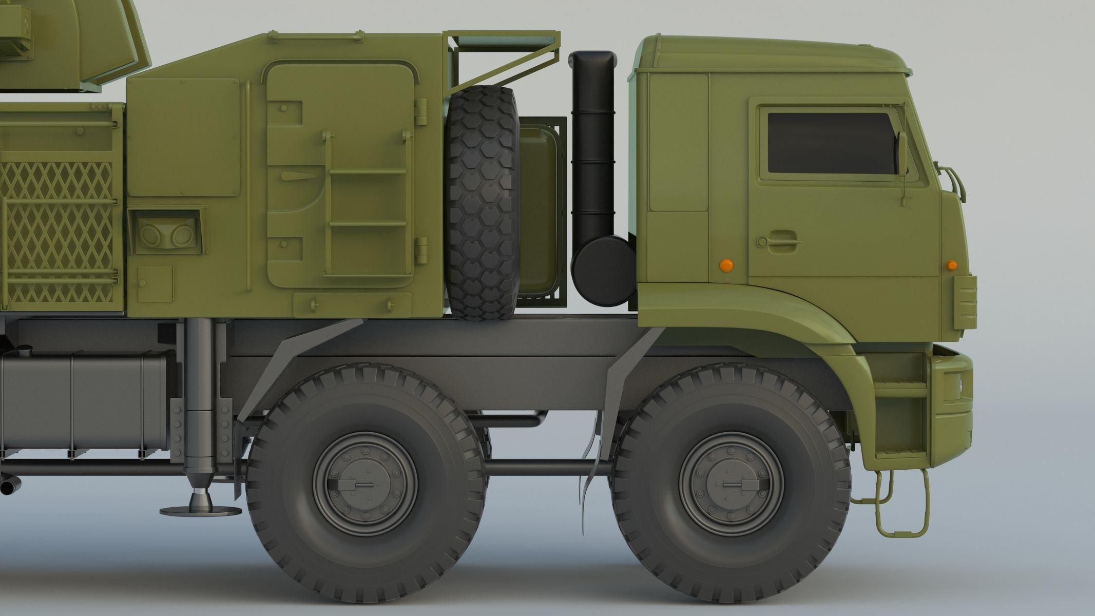 SAM Pantsir S1 SA-22 3D model | CGTrader