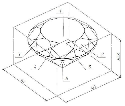 Diamond model sheet metal 3D model | CGTrader