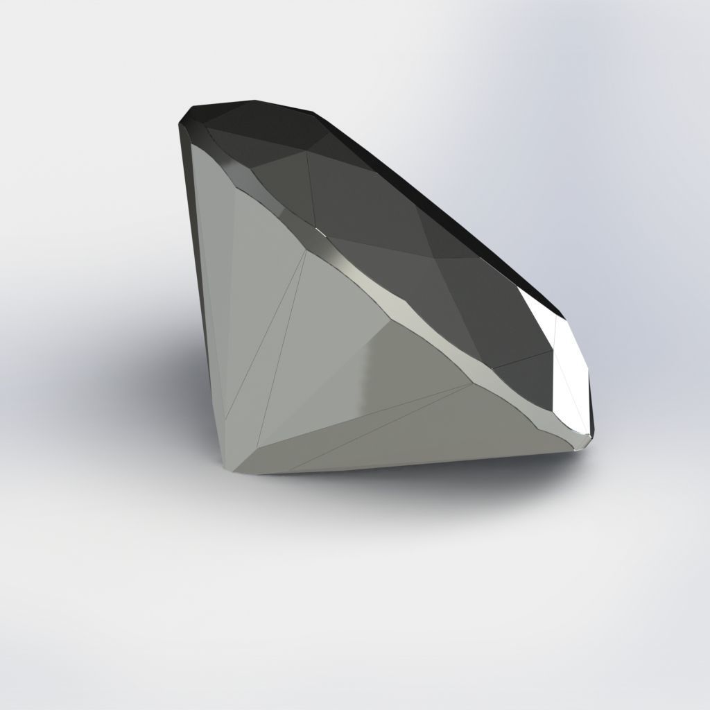 Diamond model sheet metal 3D model | CGTrader