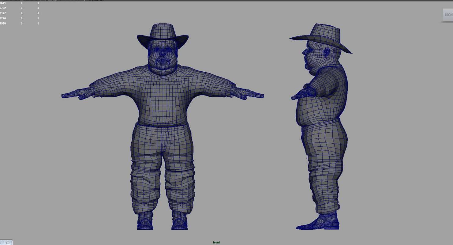 dwarf man 3d model 3D model | CGTrader