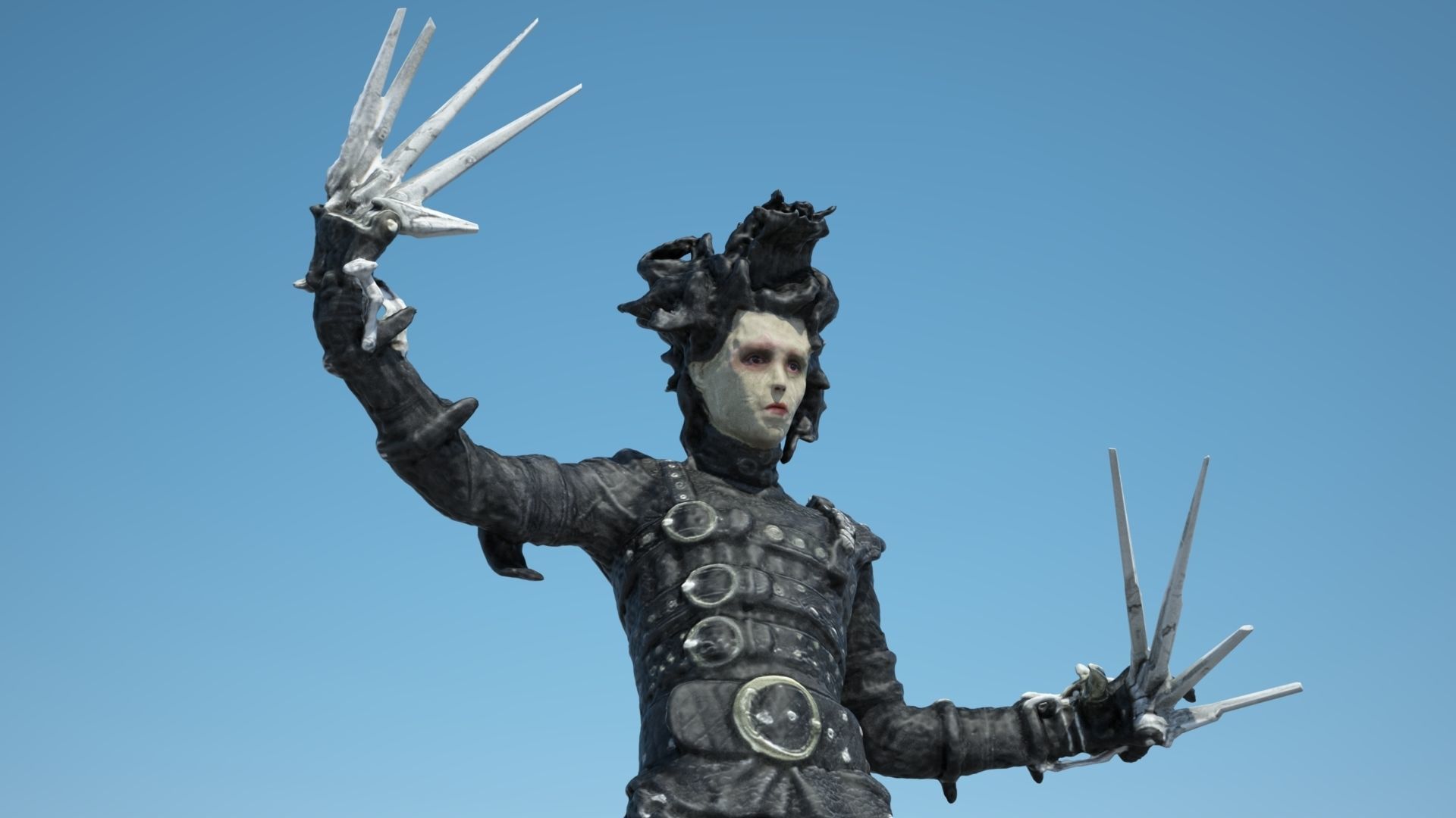 Edward Scissorhands Action Figure 3D model | CGTrader