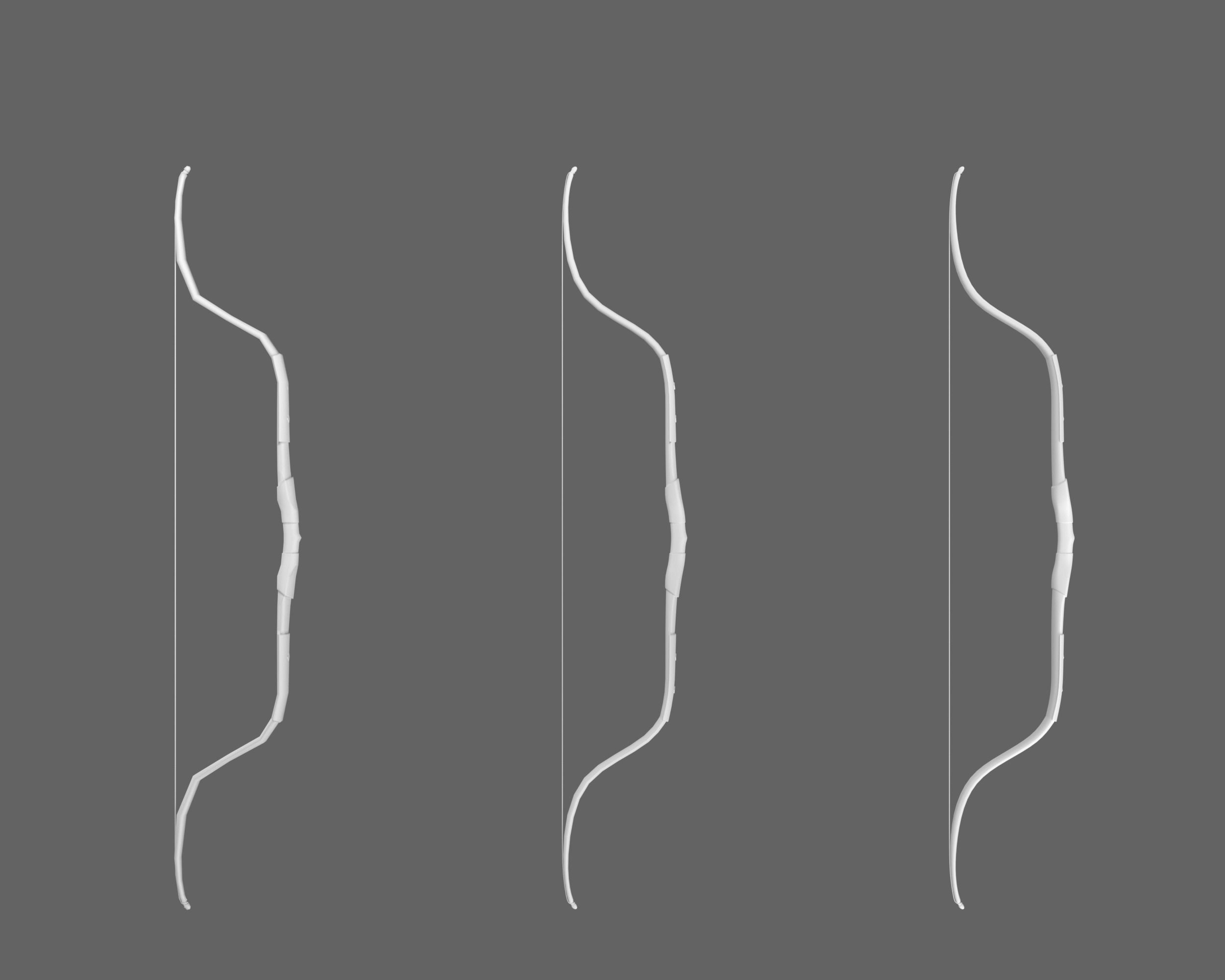 3D model Ancient Indo Persian Bow and Arrow VR / AR / low-poly | CGTrader