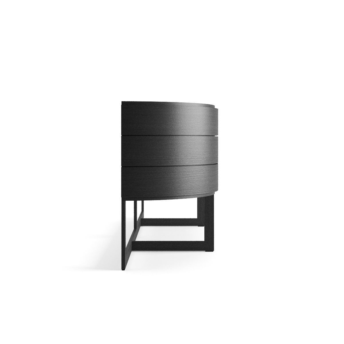 Potocco Diva Sideboard 3D model | CGTrader