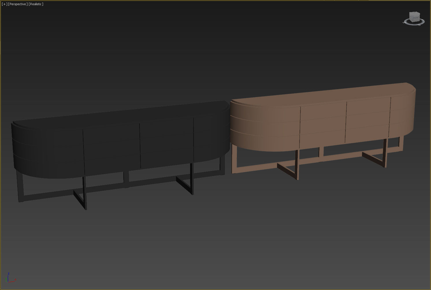 Potocco Diva Sideboard 3D model | CGTrader