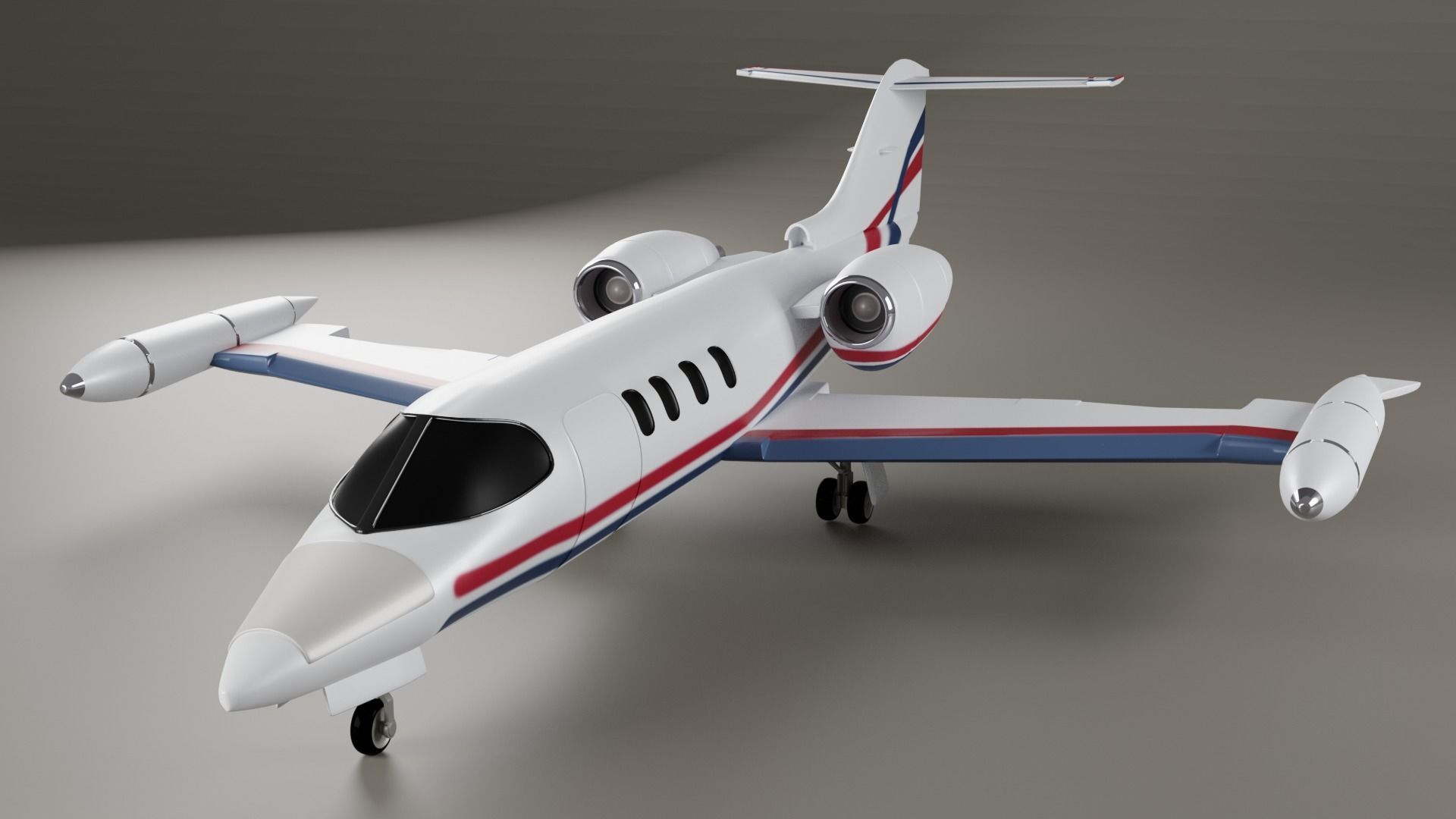 Learjet 35 36 3D model | CGTrader