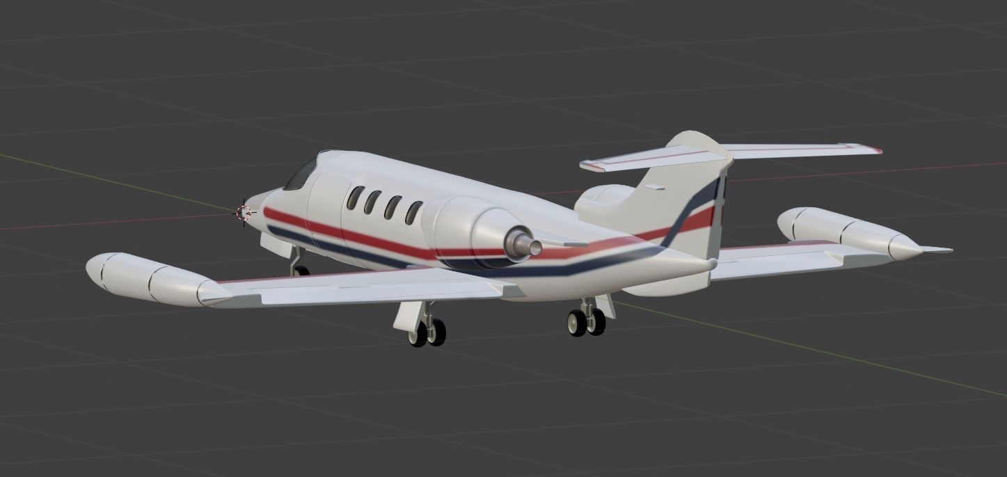 Learjet 35 36 3D model | CGTrader