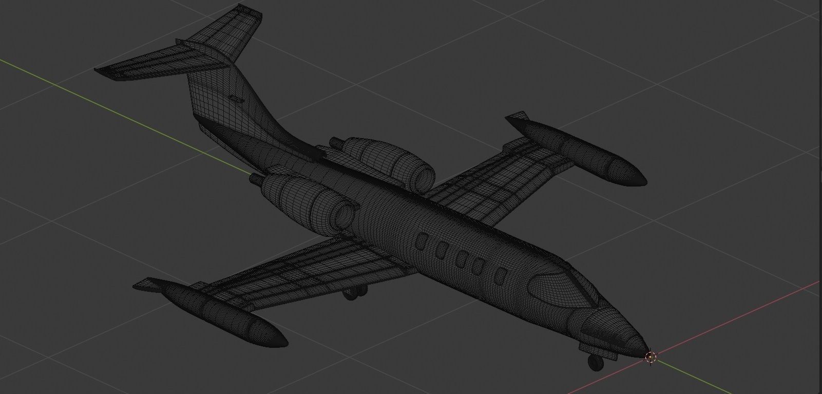 Learjet 35 36 3D model | CGTrader