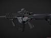 3D model Gilboa Snake Double Barrel AR-15 VR / AR / low-poly | CGTrader