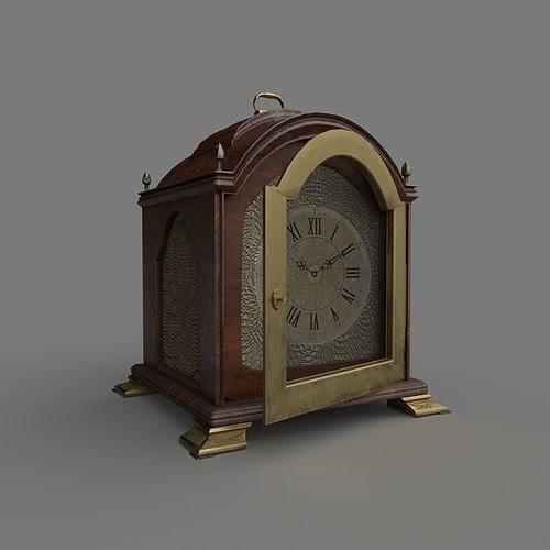 3D model Vintage Clock VR / AR / low-poly | CGTrader