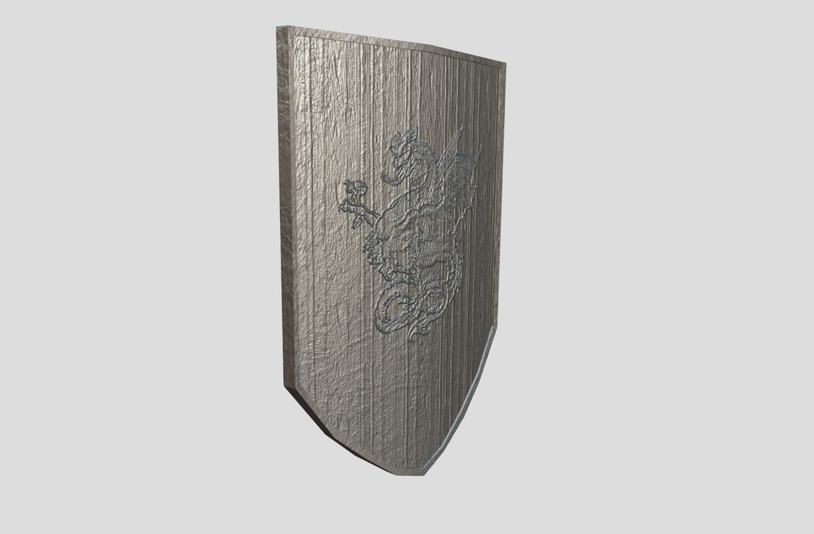 3D model Medieval Heater Shield VR / AR / low-poly | CGTrader
