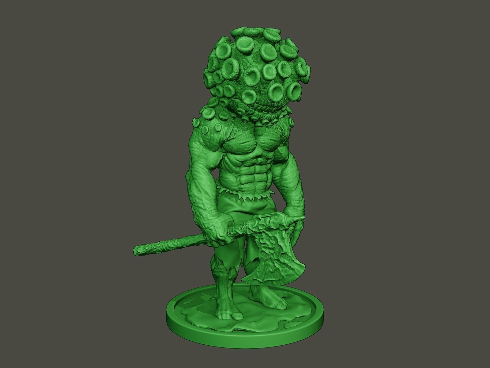 Humanoid virus 0001 3D model 3D printable | CGTrader