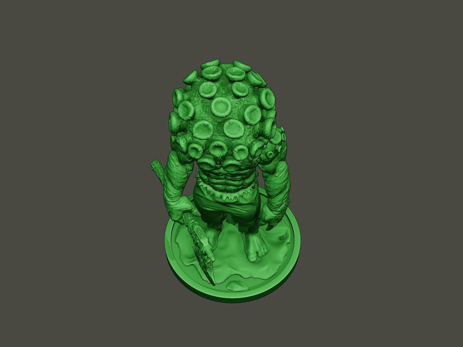 Humanoid virus 0001 3D model 3D printable | CGTrader