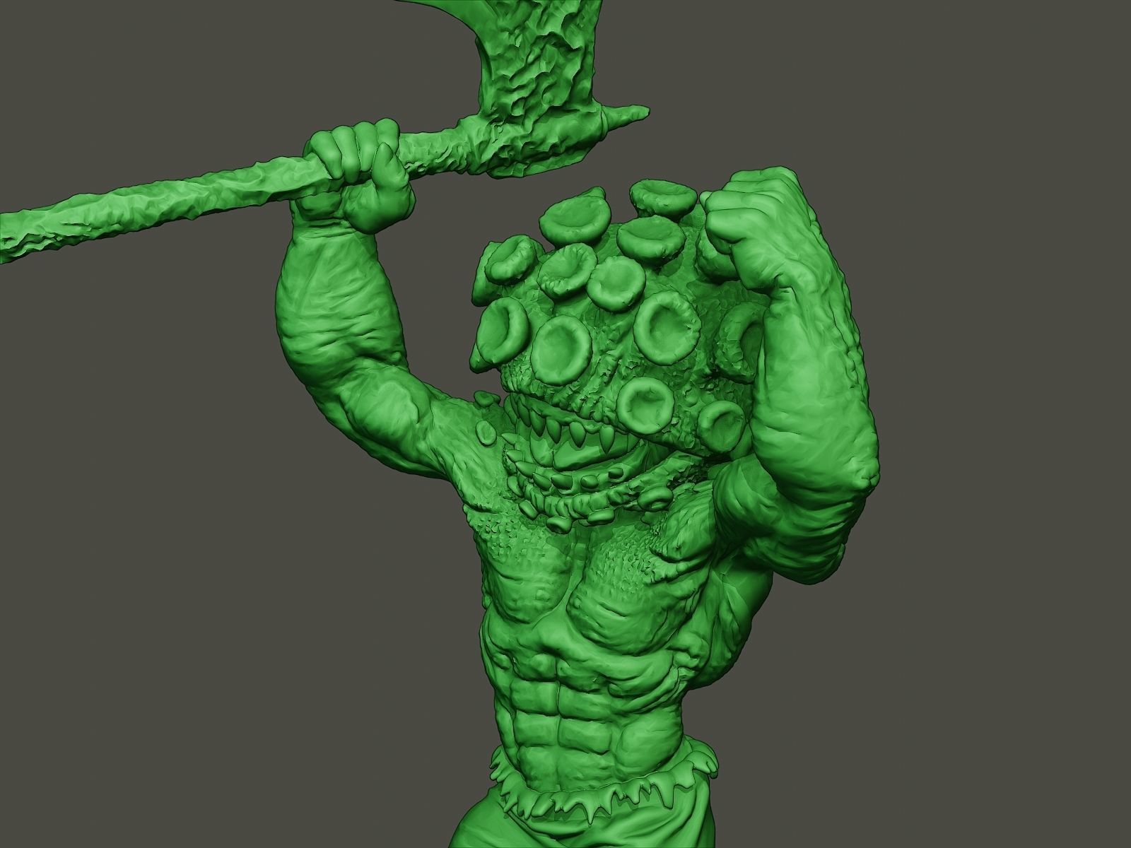 Humanoid virus 0002 3D model 3D printable | CGTrader