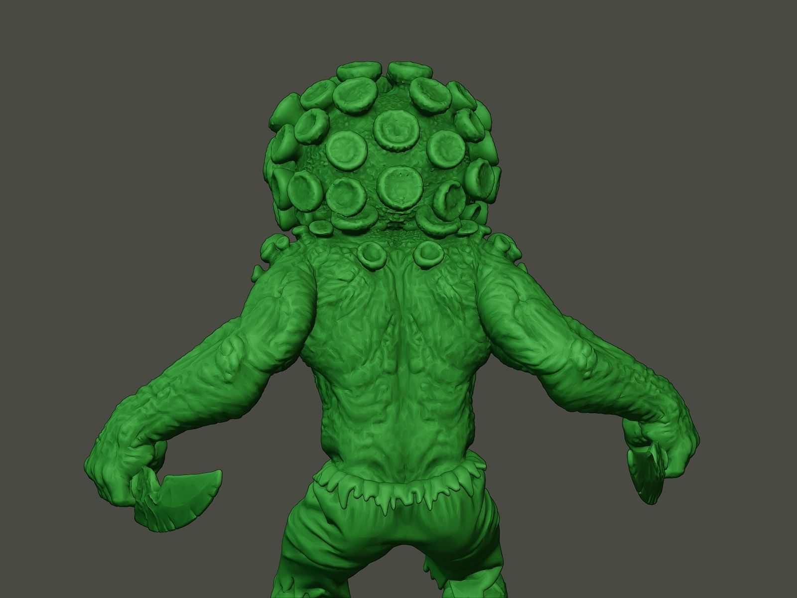 Humanoid virus 0005 3D model 3D printable | CGTrader
