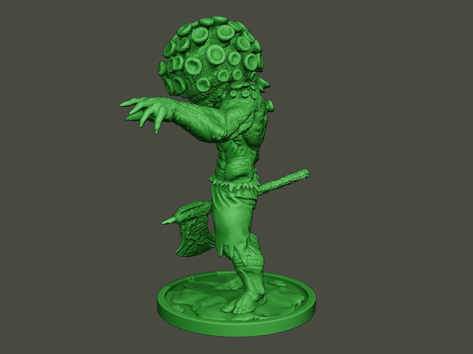 Humanoid virus 0008 3D model 3D printable | CGTrader