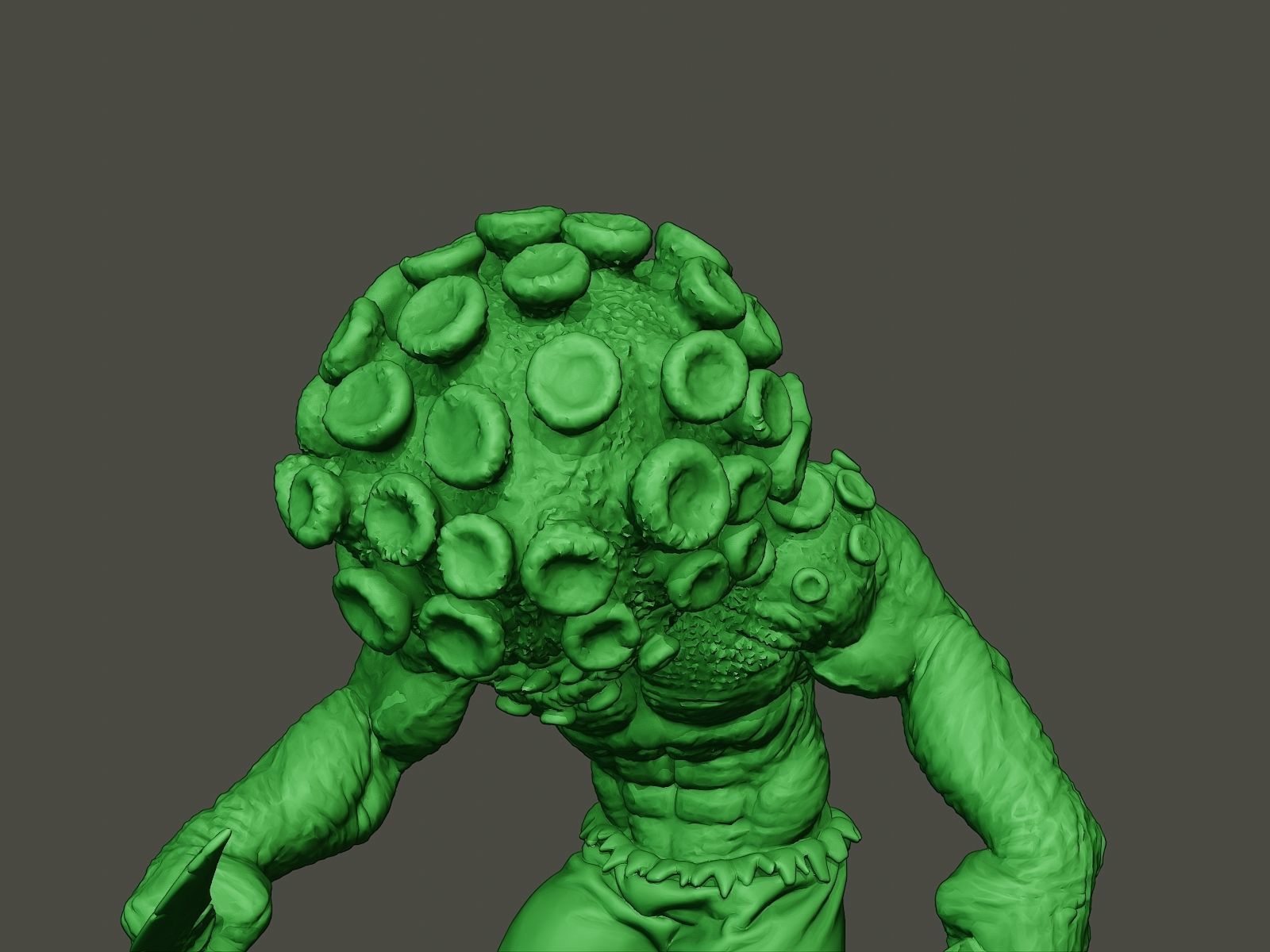 Humanoid virus 0009 3D model 3D printable | CGTrader