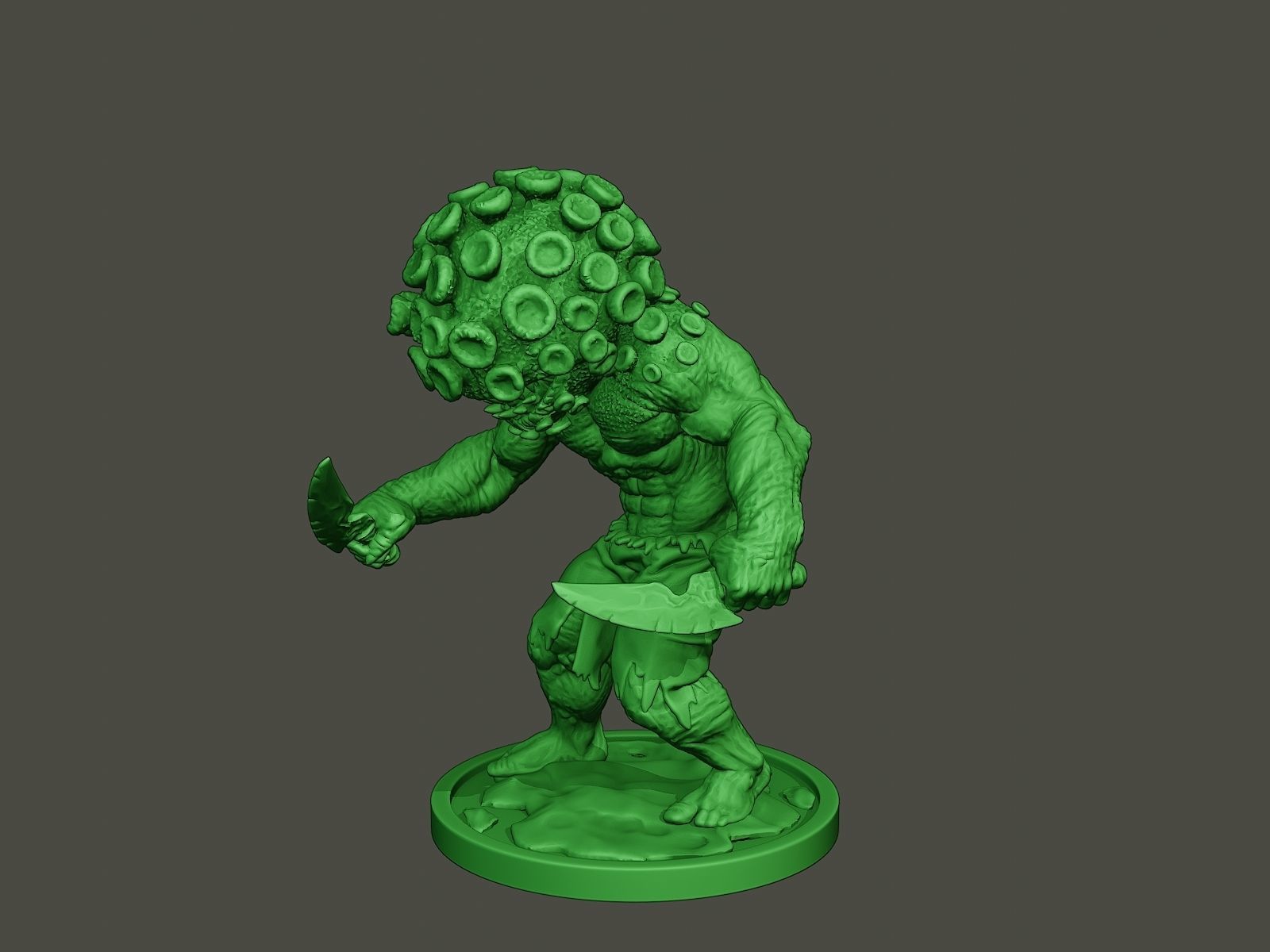 Humanoid virus 0009 3D model 3D printable | CGTrader