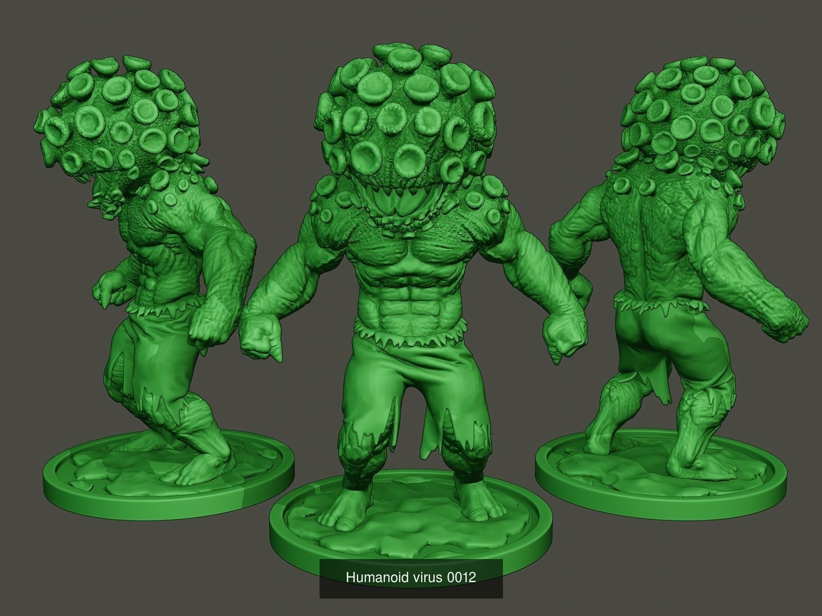 Humanoid virus Pack1 3D Model Collection | CGTrader