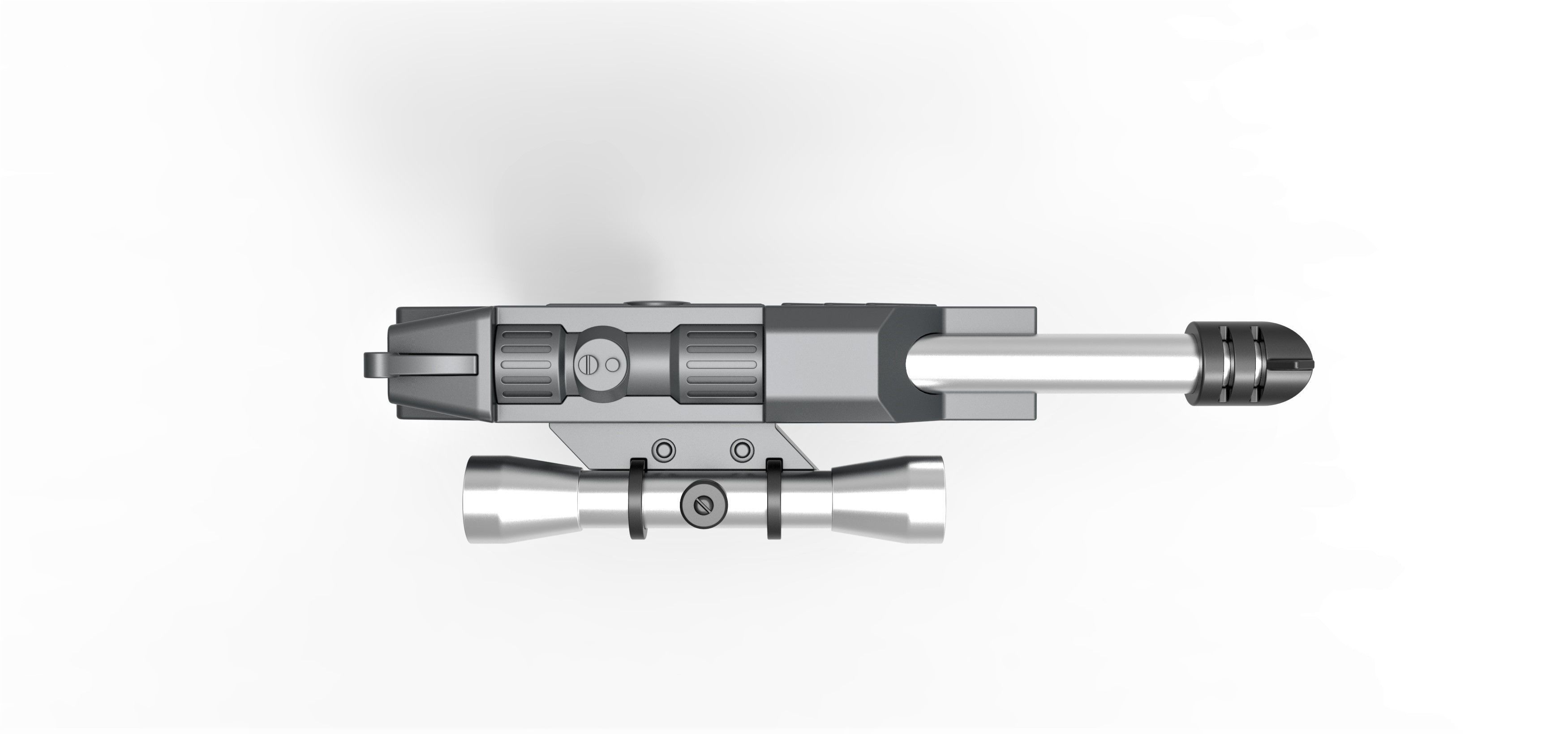 Captain Typho Blaster S-5 from Star Wars 3D model | CGTrader