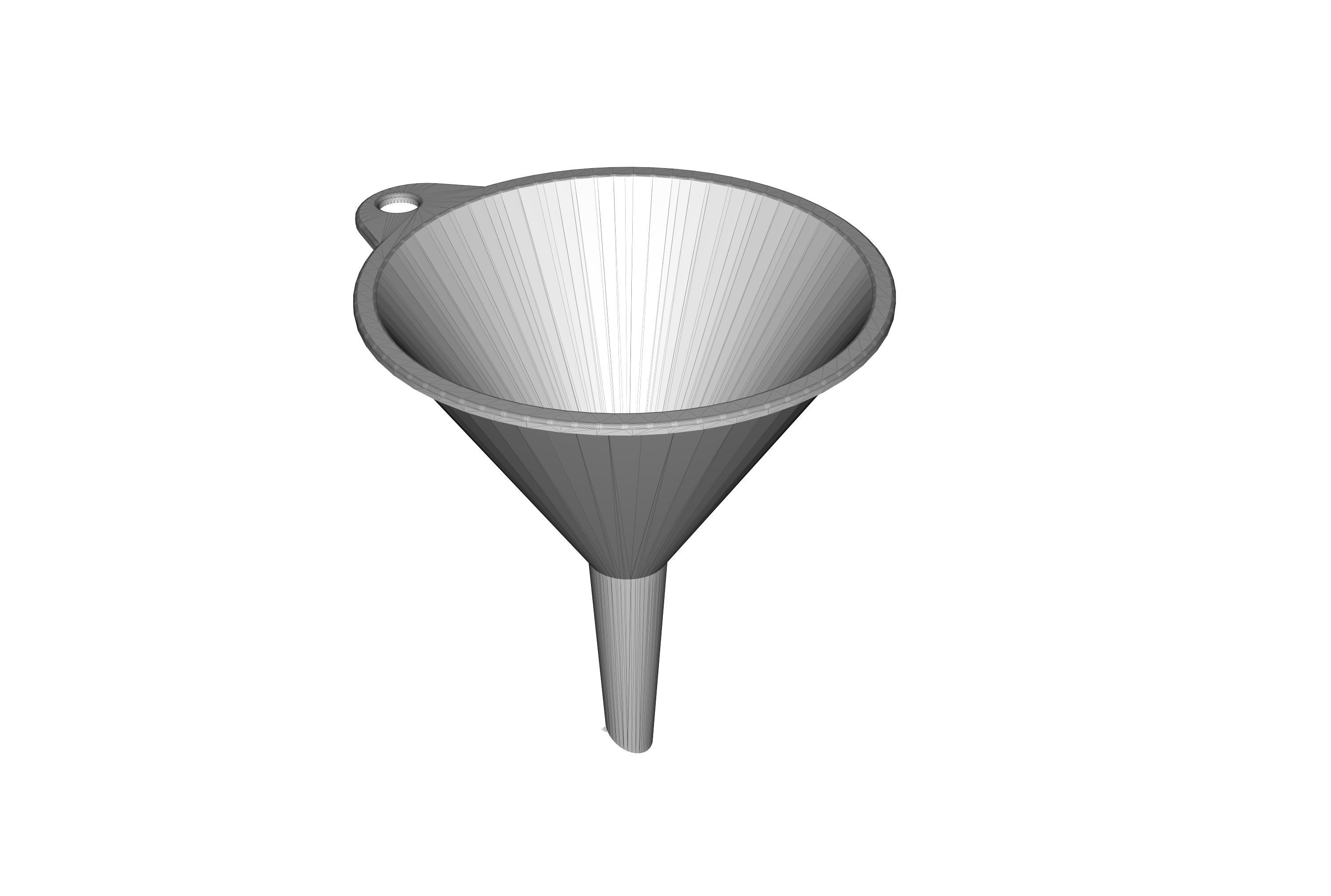Funnel 3D model | CGTrader