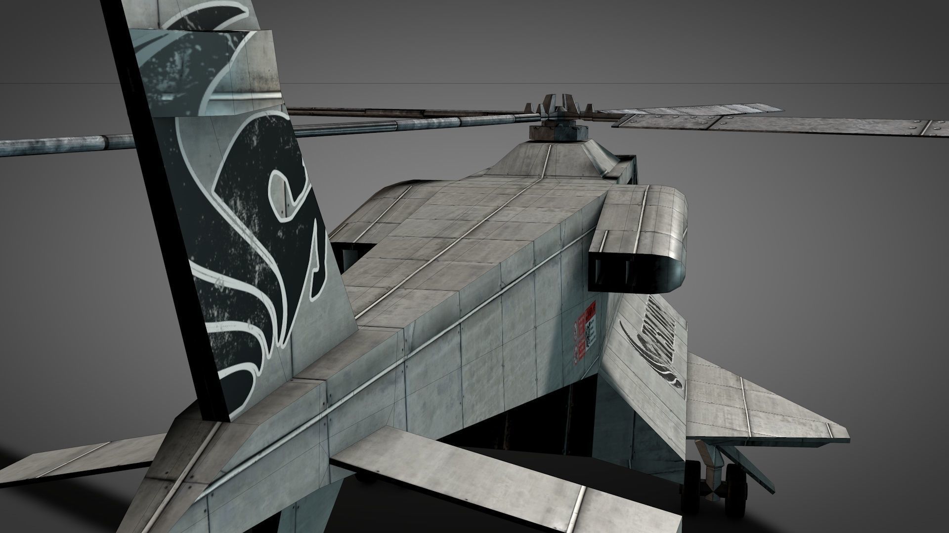 3D model Aerodynamic Animated Helicopter VR / AR / low-poly | CGTrader