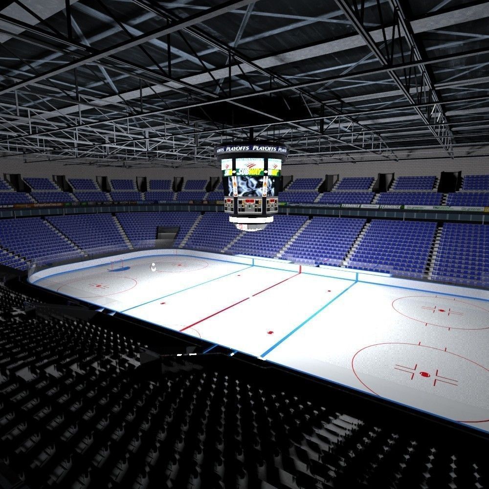 3D model Ice Hockey Stadium VR / AR / low-poly | CGTrader