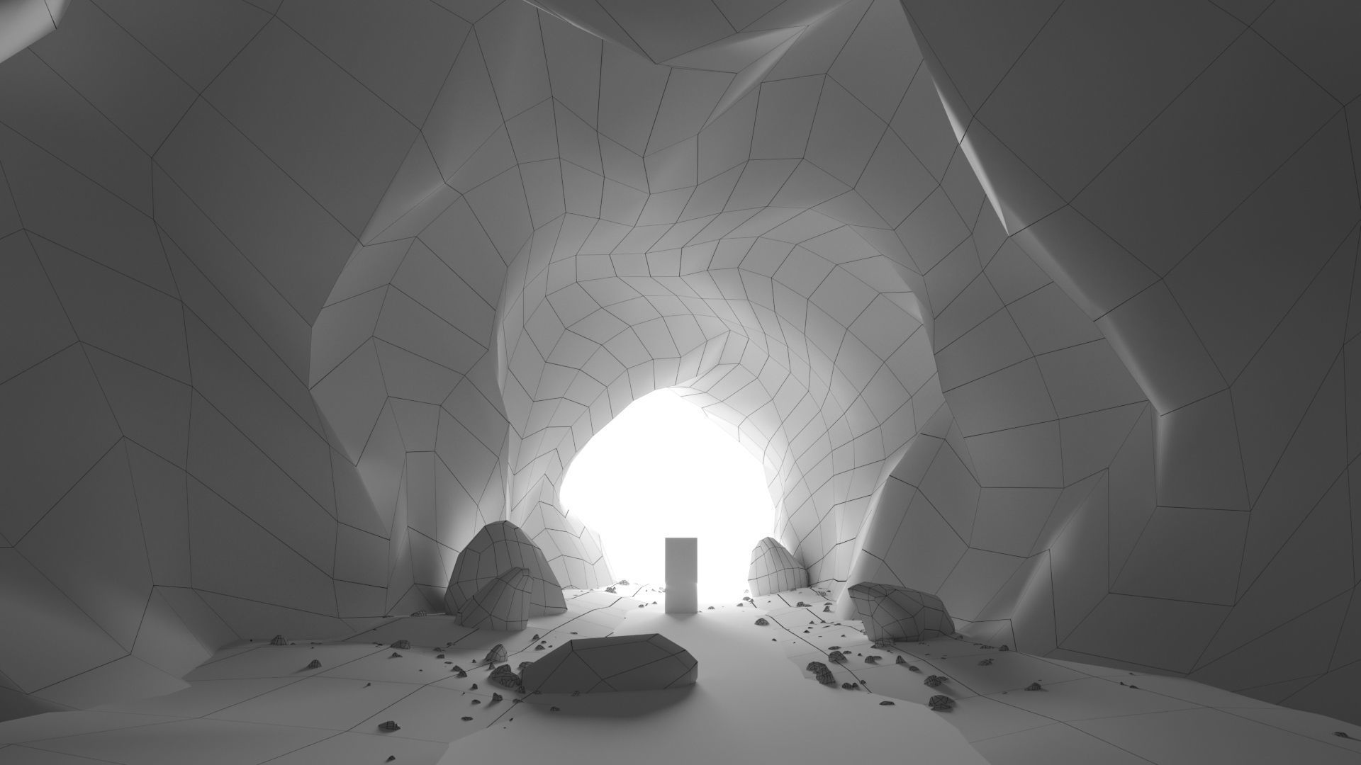 Ice Cave 3D model | CGTrader