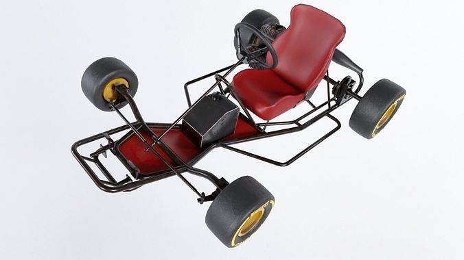 3D model Go Kart VR / AR / low-poly | CGTrader