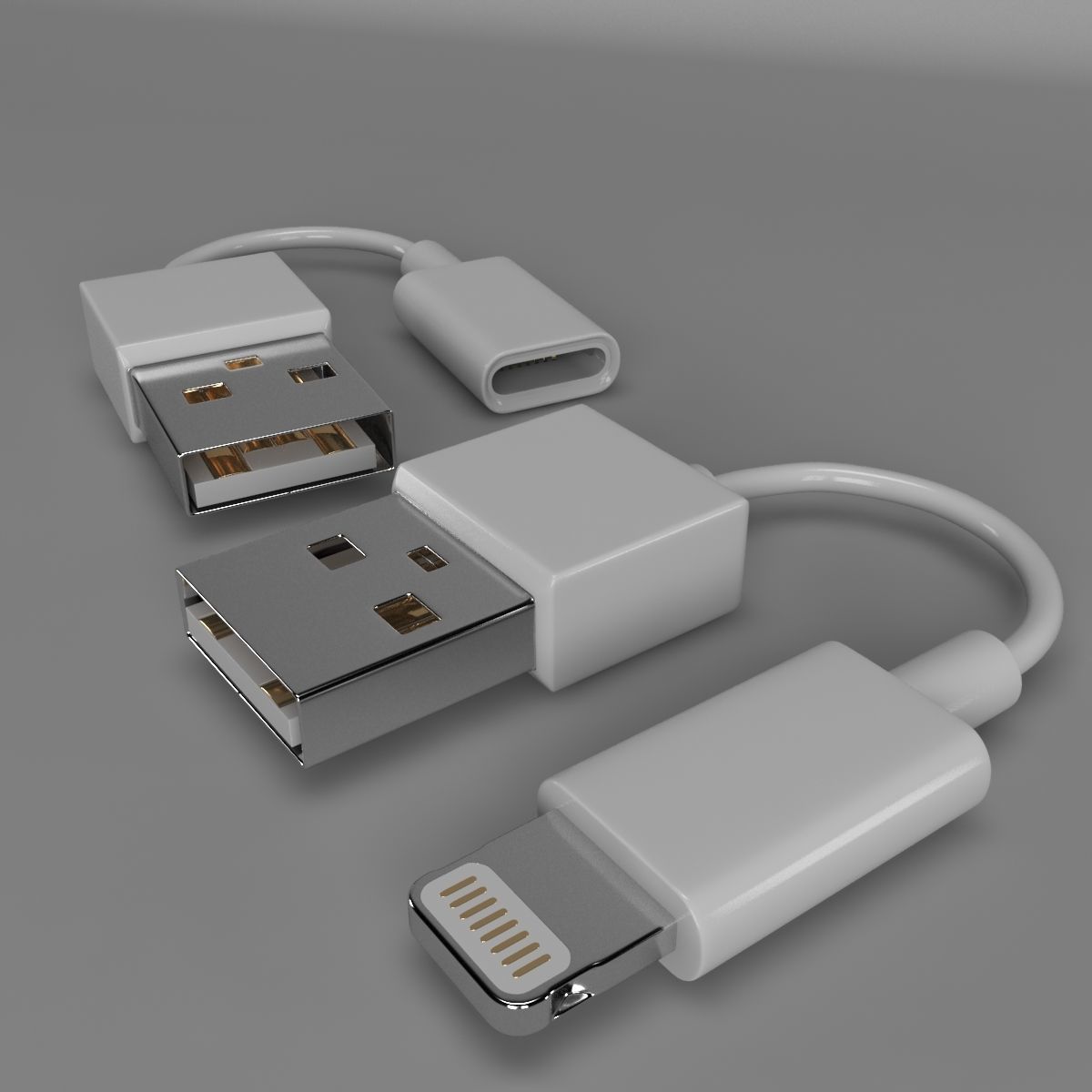 3D model iPhone Socket Model VR / AR / low-poly | CGTrader