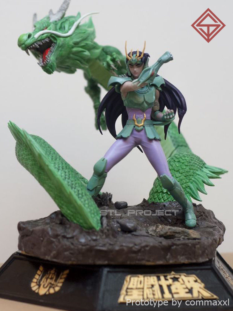 Dragon Shiryu 3D model 3D printable | CGTrader