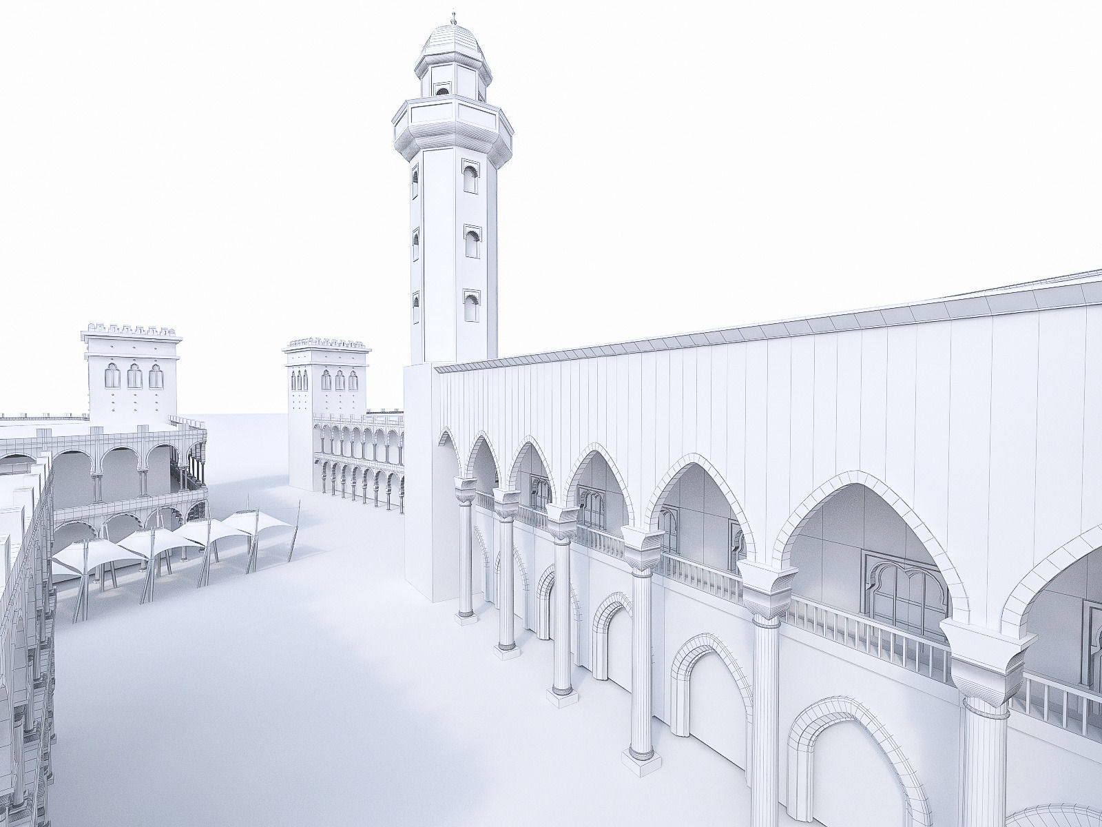3D model Souq Bazaar Market VR / AR / low-poly | CGTrader