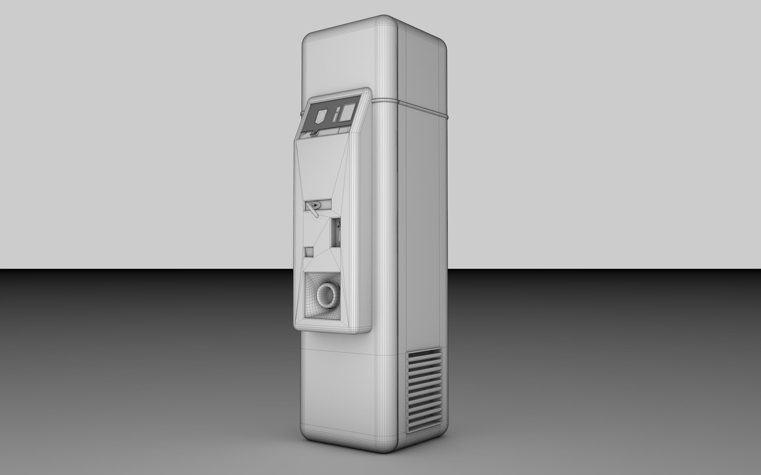 3D model Old Pepsi Cola Coin Machine DESIGN VR / AR / low-poly | CGTrader