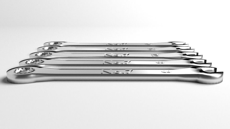 Spanner 3D model | CGTrader