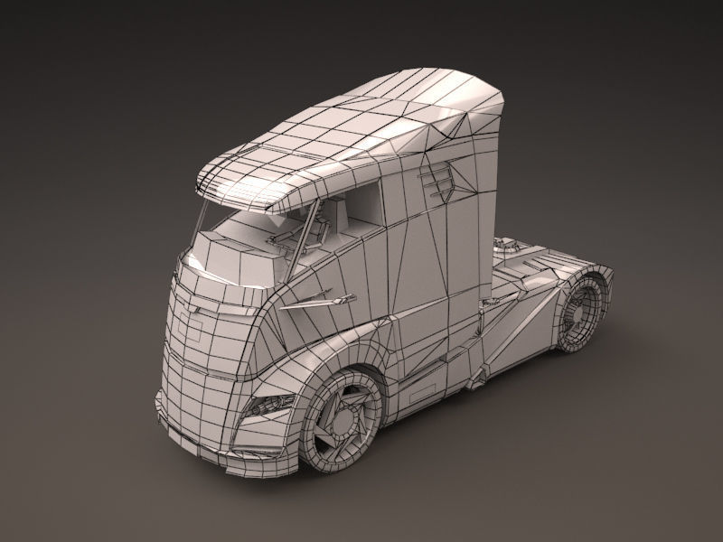 3D model Truck MAN Concept S 2010 VR / AR / low-poly | CGTrader