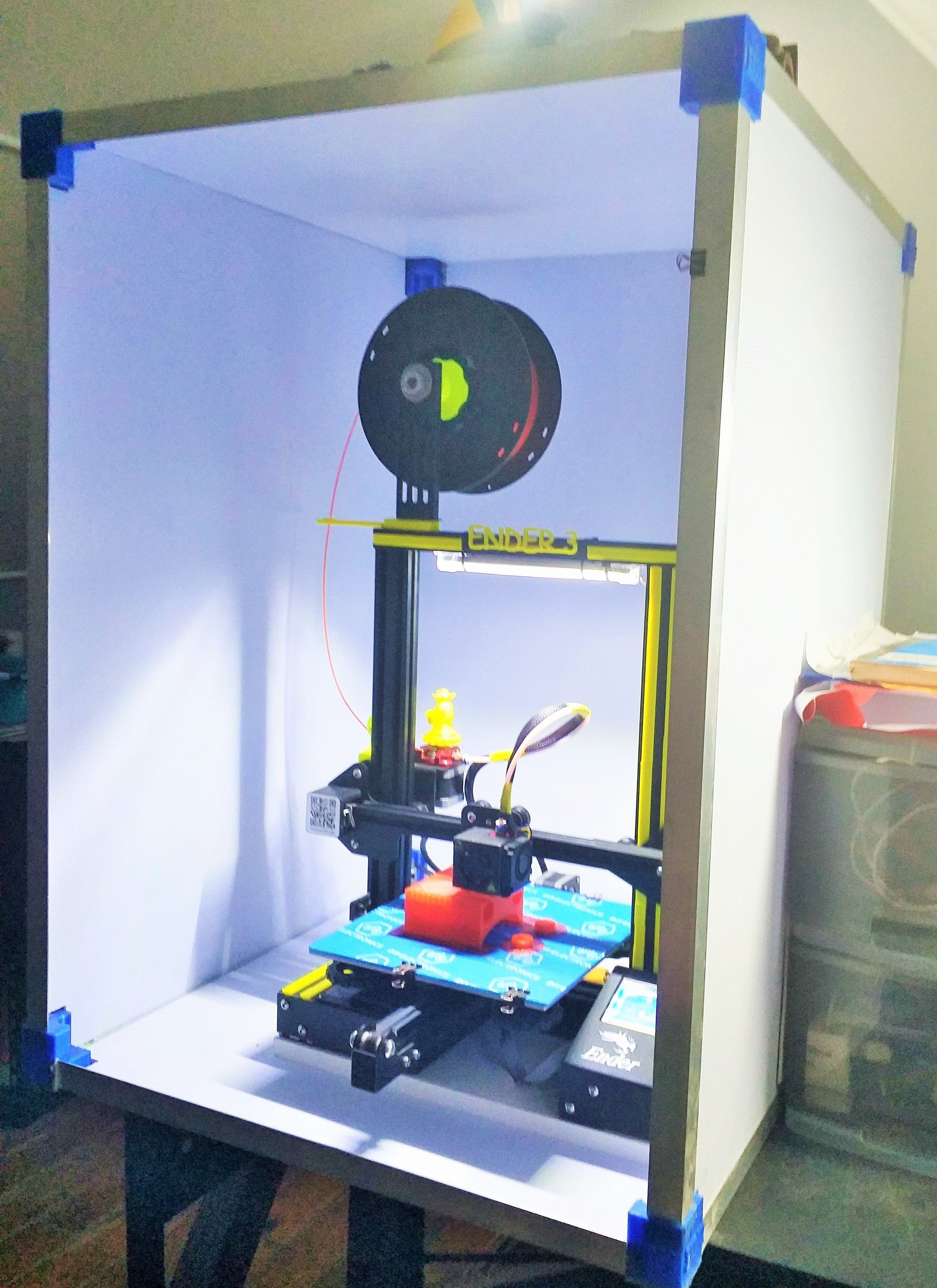 3D print model CREALITY ENDER 3 ENCLOSURE FRAME CORNERS