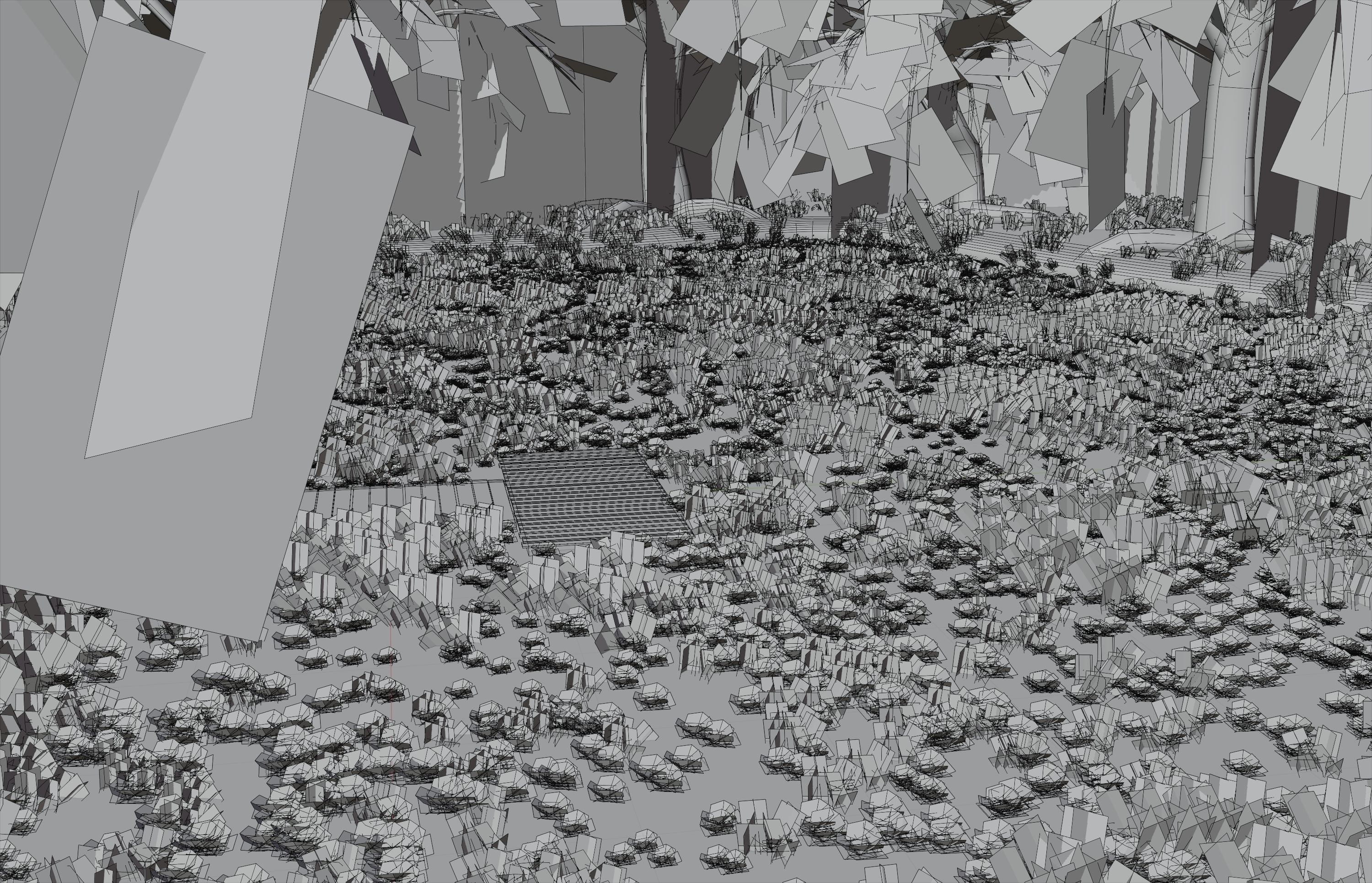 3D model Swamp forest VR / AR / low-poly | CGTrader