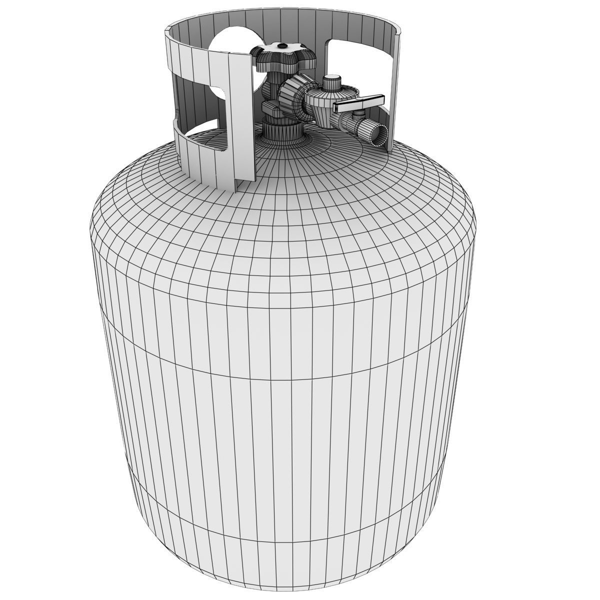 Propane Tank 3D model | CGTrader