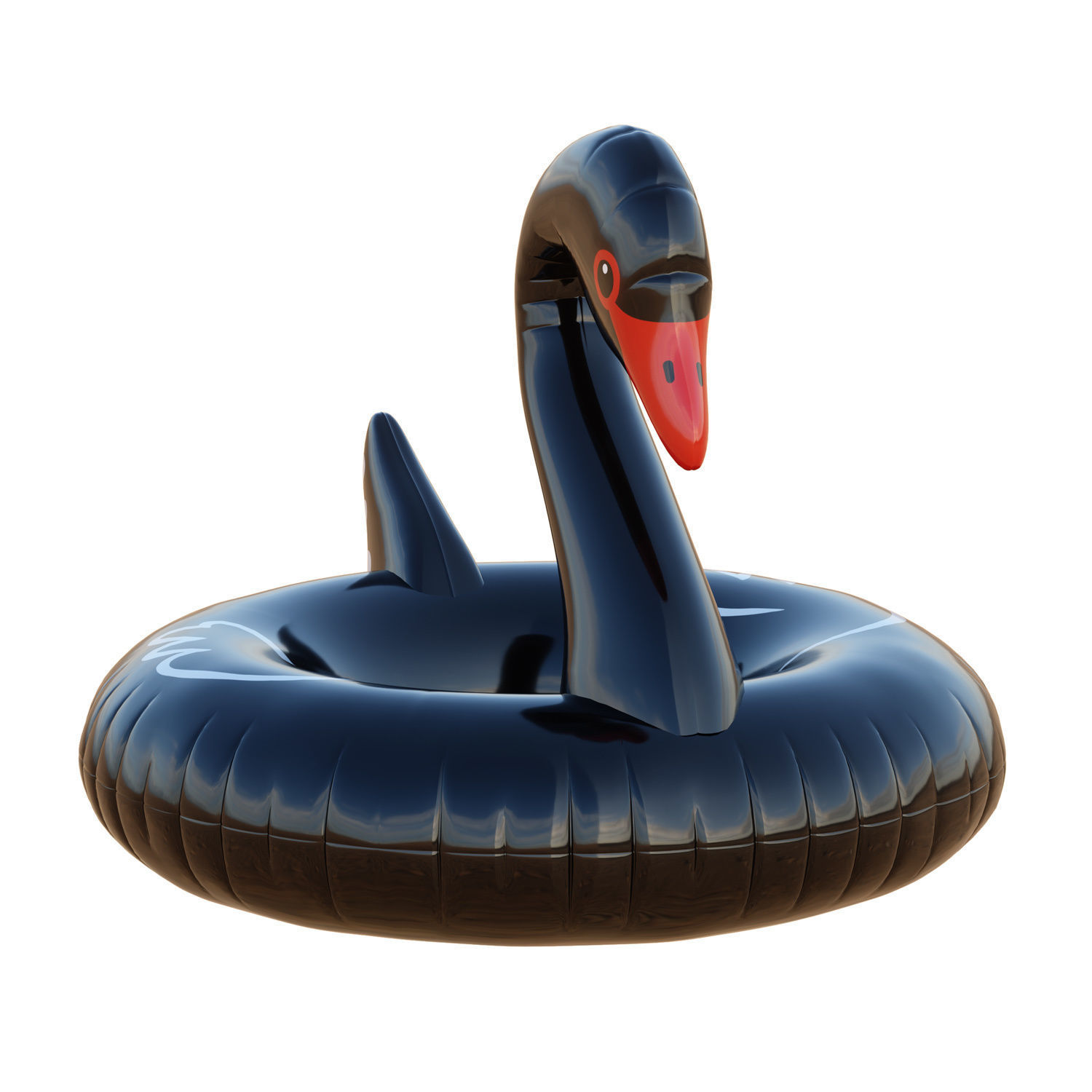 Black Swan Pool Float 3D model | CGTrader