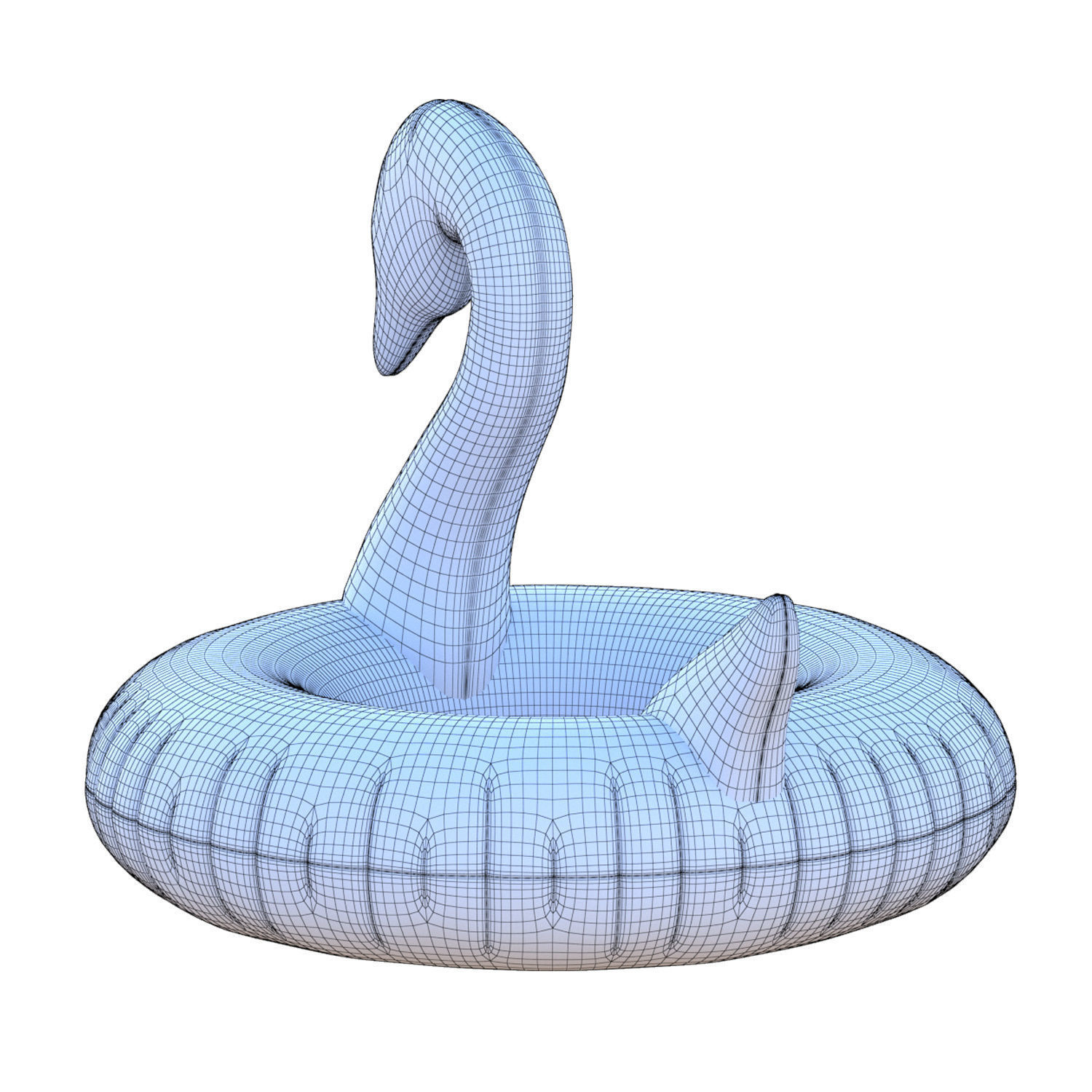 Black Swan Pool Float 3D model | CGTrader