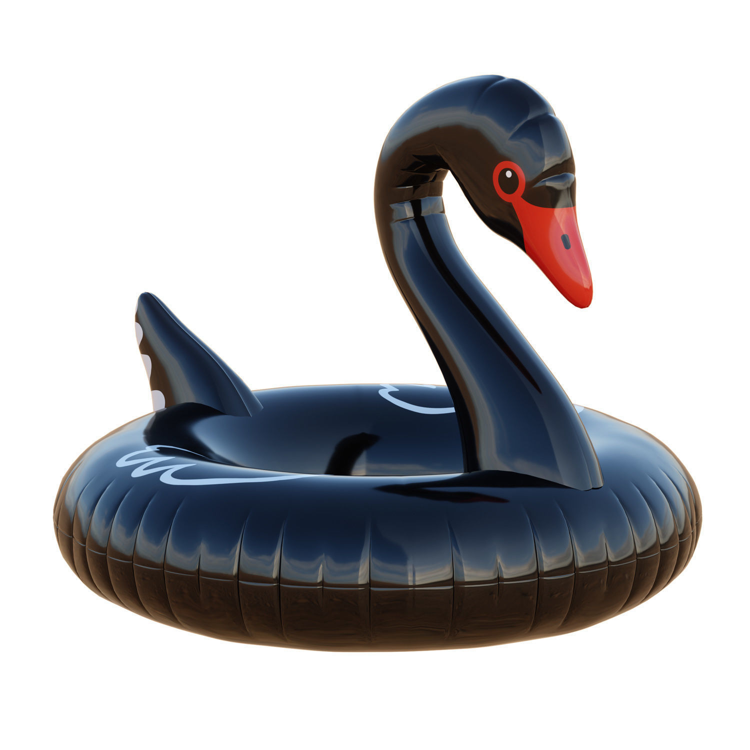 Black Swan Pool Float 3D model | CGTrader