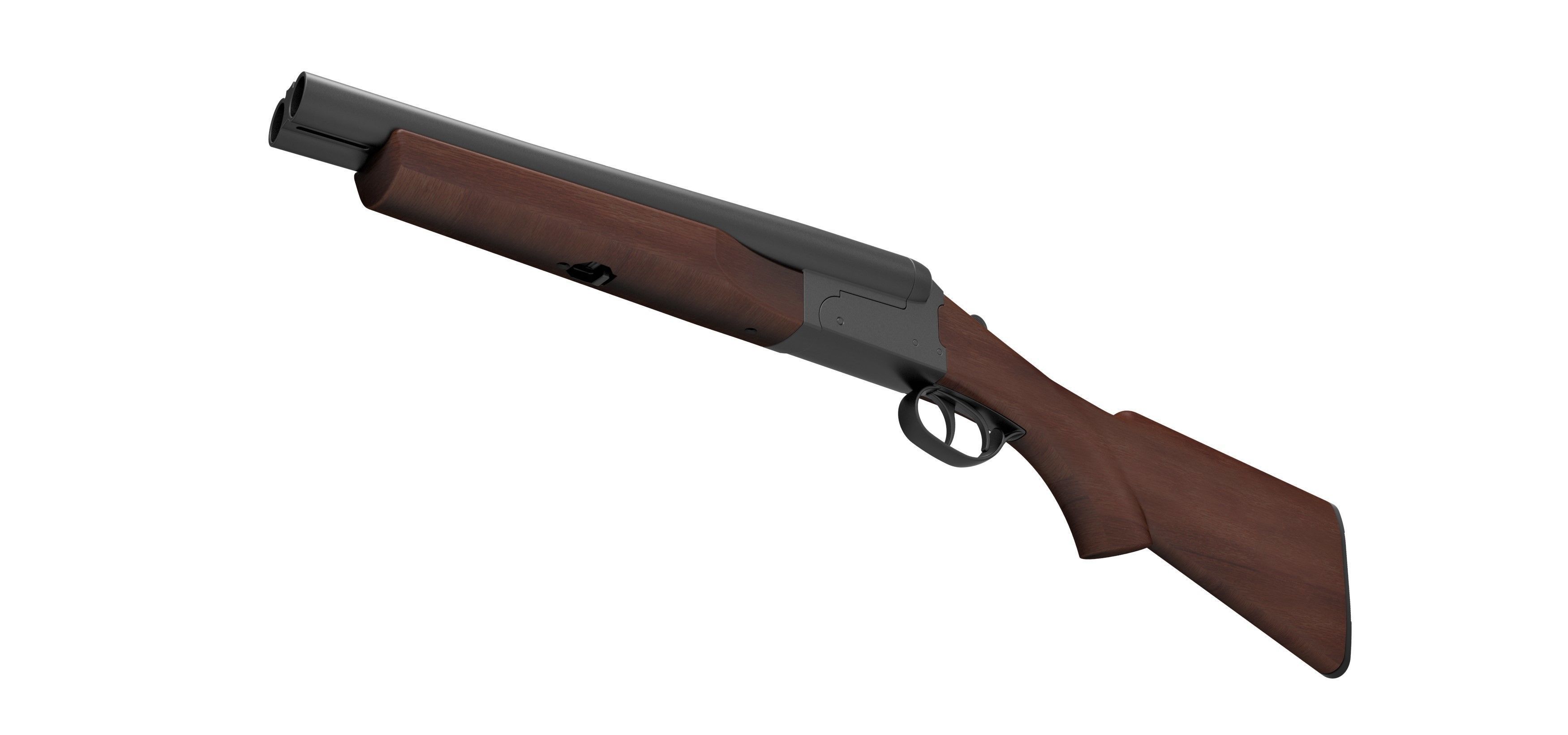 Double Barreled Shotgun Boomstick from The Evil Dead 3D model | CGTrader