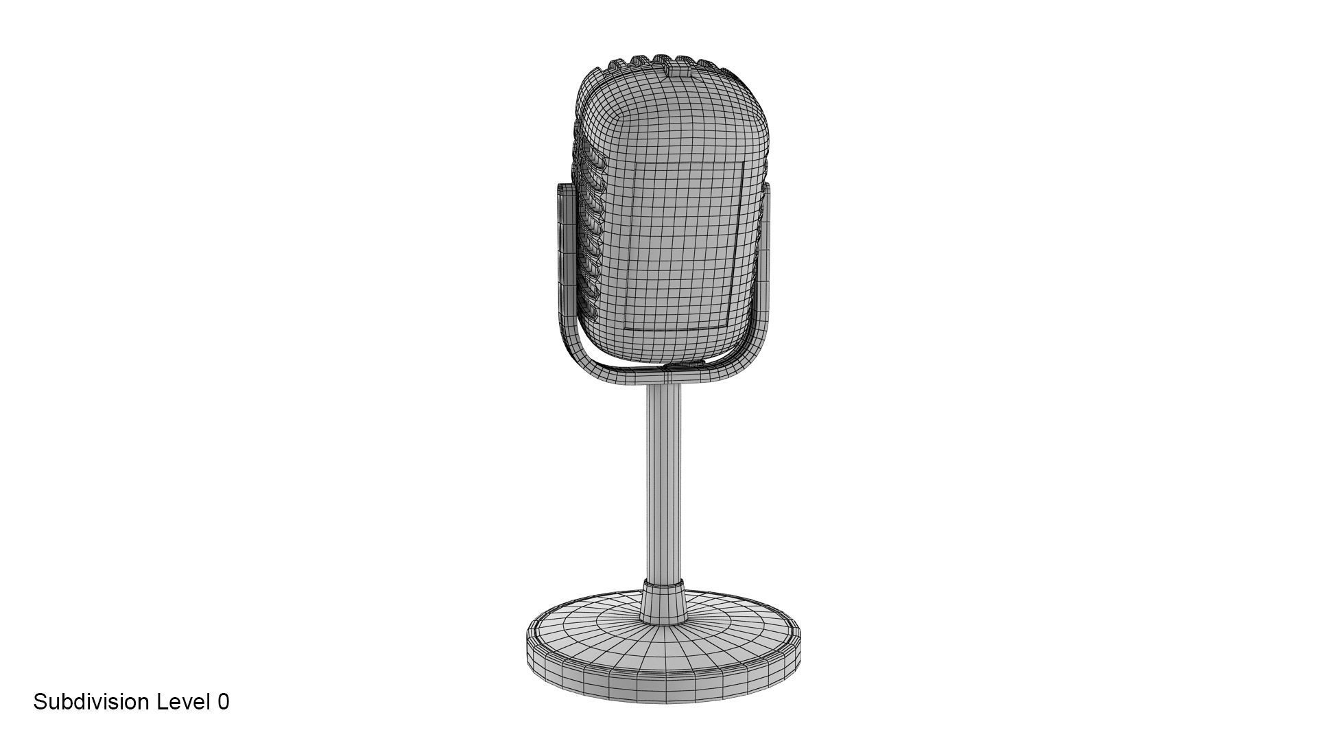 Microphone 3D model | CGTrader