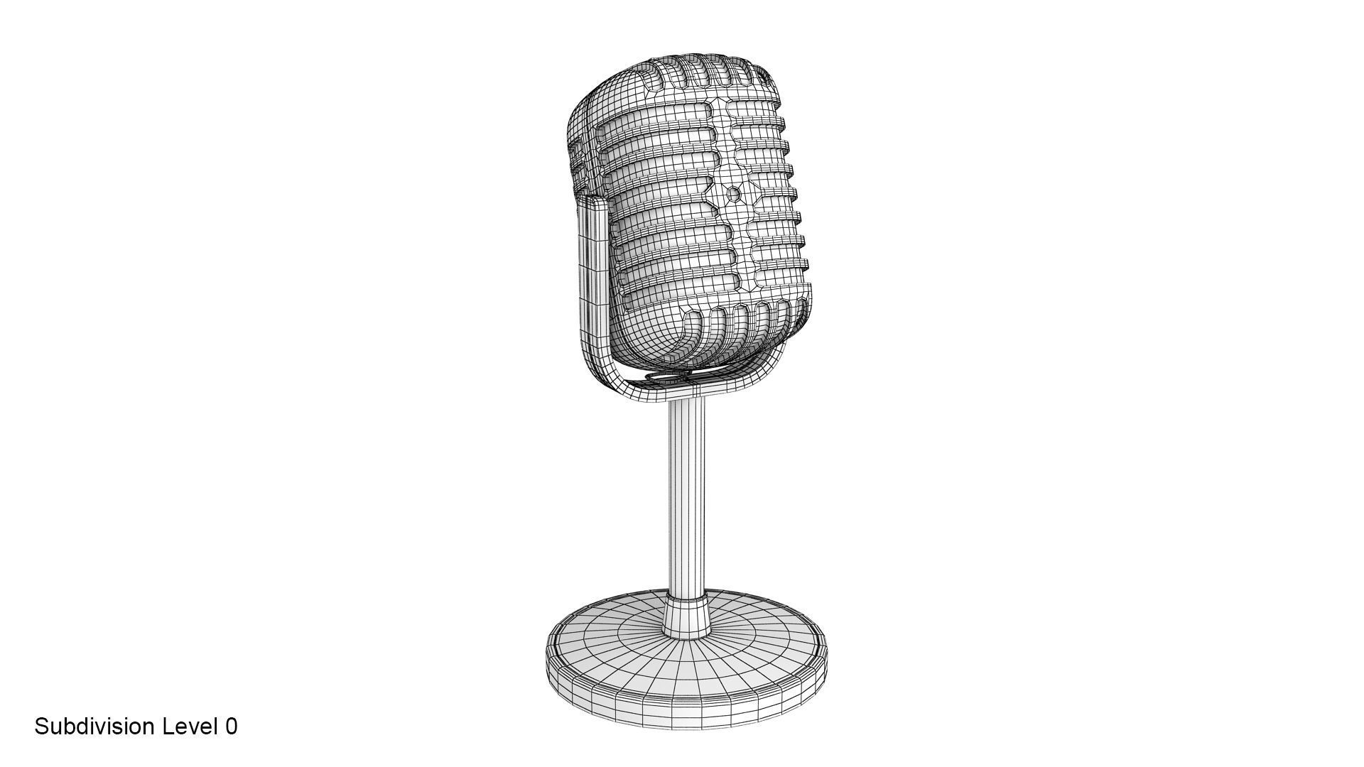 Microphone 3D model | CGTrader